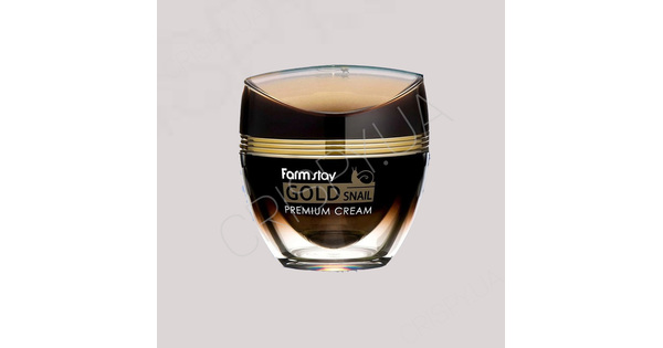 Крем із золотом та муцином равлики Farmstay Gold Snail Premium Cream ...