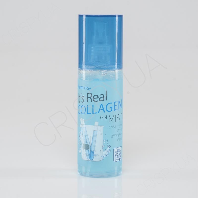 Гель-мист для лица с коллагеном FARMSTAY IT'S REAL GEL MIST COLLAGEN ...